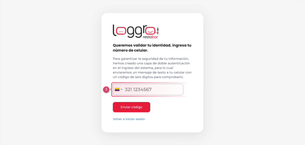 Cómo iniciar sesión en Loggro Restobar