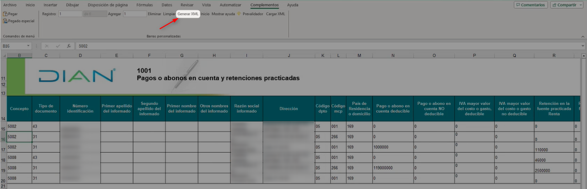 Cómo generar los archivos XML de Información Exógena para cargarlos en ...