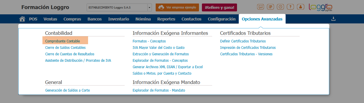 Cómo crear un comprobante contable manual y en que caso puedes realizar ...